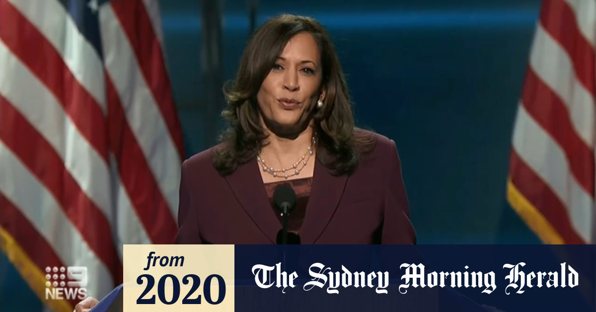 Video Kamala Harris Becomes First Black Woman To Run For Us Vice President
